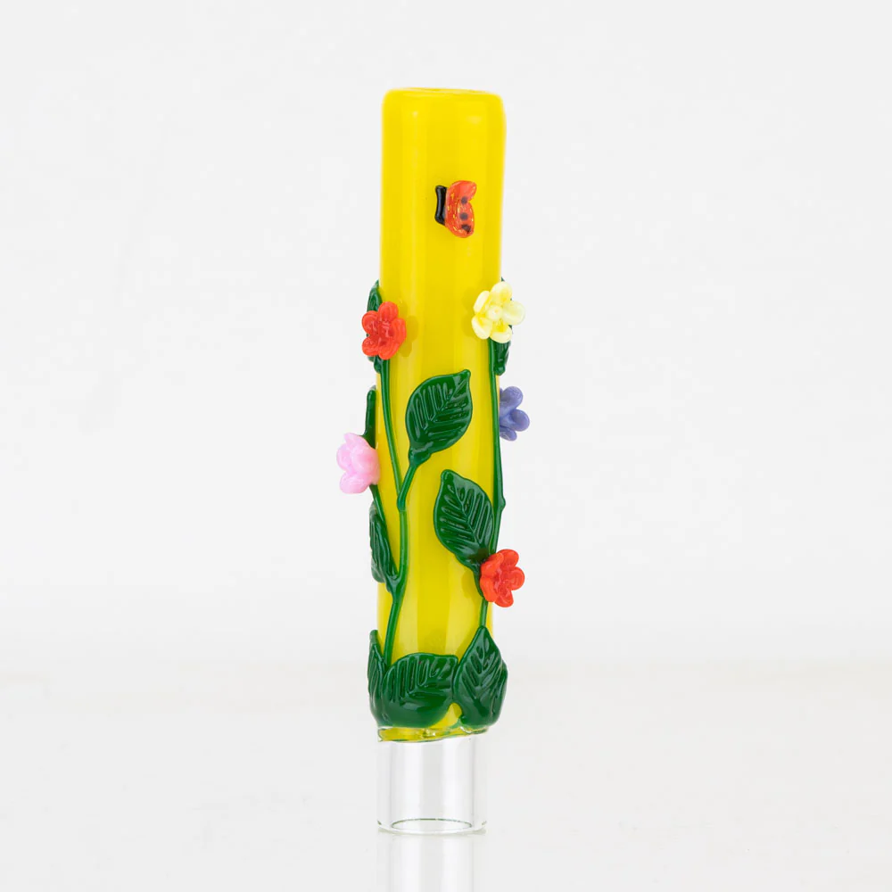 Large Glass Upstem Straight Garden Variety Collection Stündenglass