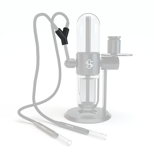 Hose Splitter Black Stündenglass Gravity Hookahs And Infusers Ca